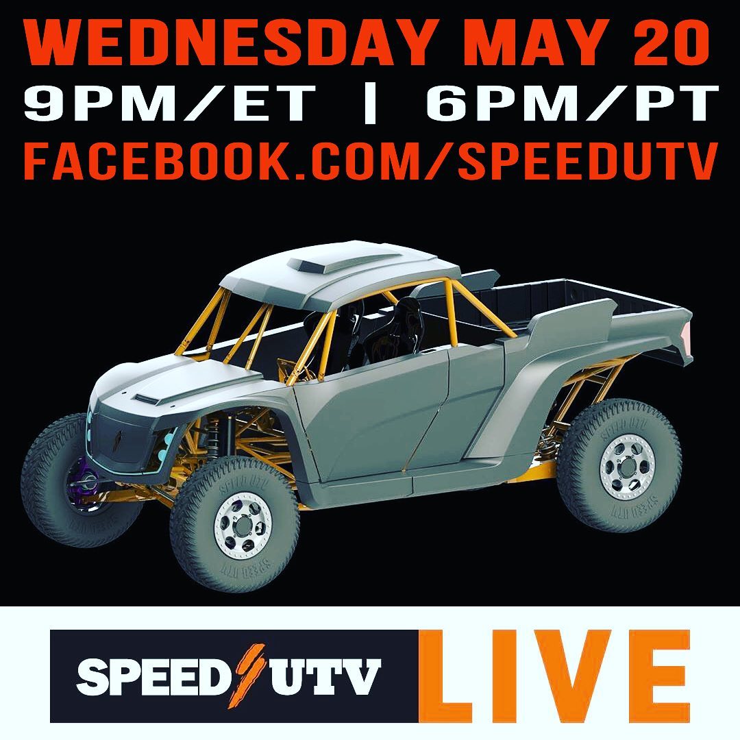 9 Pm EST 6 Pm PST I Will Discuss Racing A Speed UTV And What It Takes