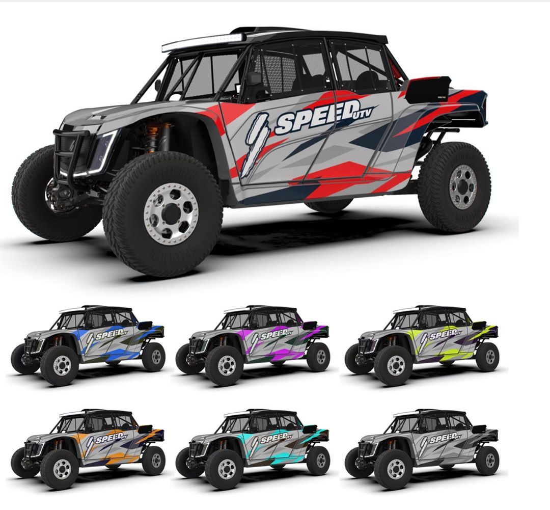 Second Option on Graphic Layout for the 2021 LE… | Insta - Speed UTV